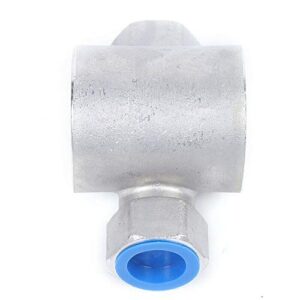 3/4" NPT Stainless Steel 304 Sight Water Flow Indicator with Impeller 362Psi 2.5MPa