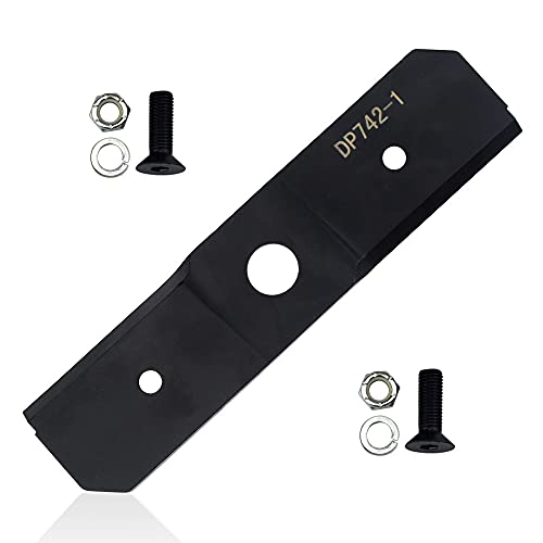 HandyTek 742-0571 8-3/8" Chipper/Shredder Blade with Fasteners Compatible with Troy-Bilt/Craftsman 742-0571, 942-0571 (1)