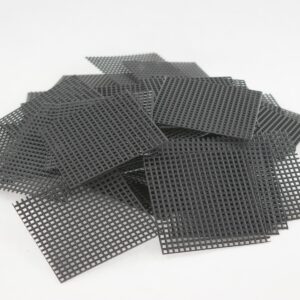 US Made 60 Pcs. 3"x 3" Plastic Drainage Mesh/Screen/Net for Potted Plants & Bonsai Pots