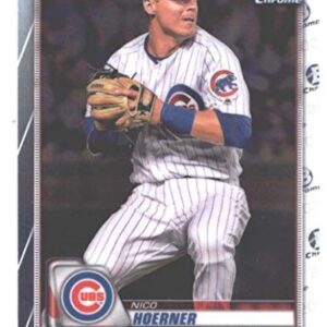 2020 Bowman Chrome #44 Nico Hoerner RC - Rookie Card Chicago Cubs Baseball NM-MT