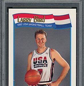 Larry Bird USA Basketball Team 1991 Hoops Basketball Card #576 Graded PSA 9 MINT