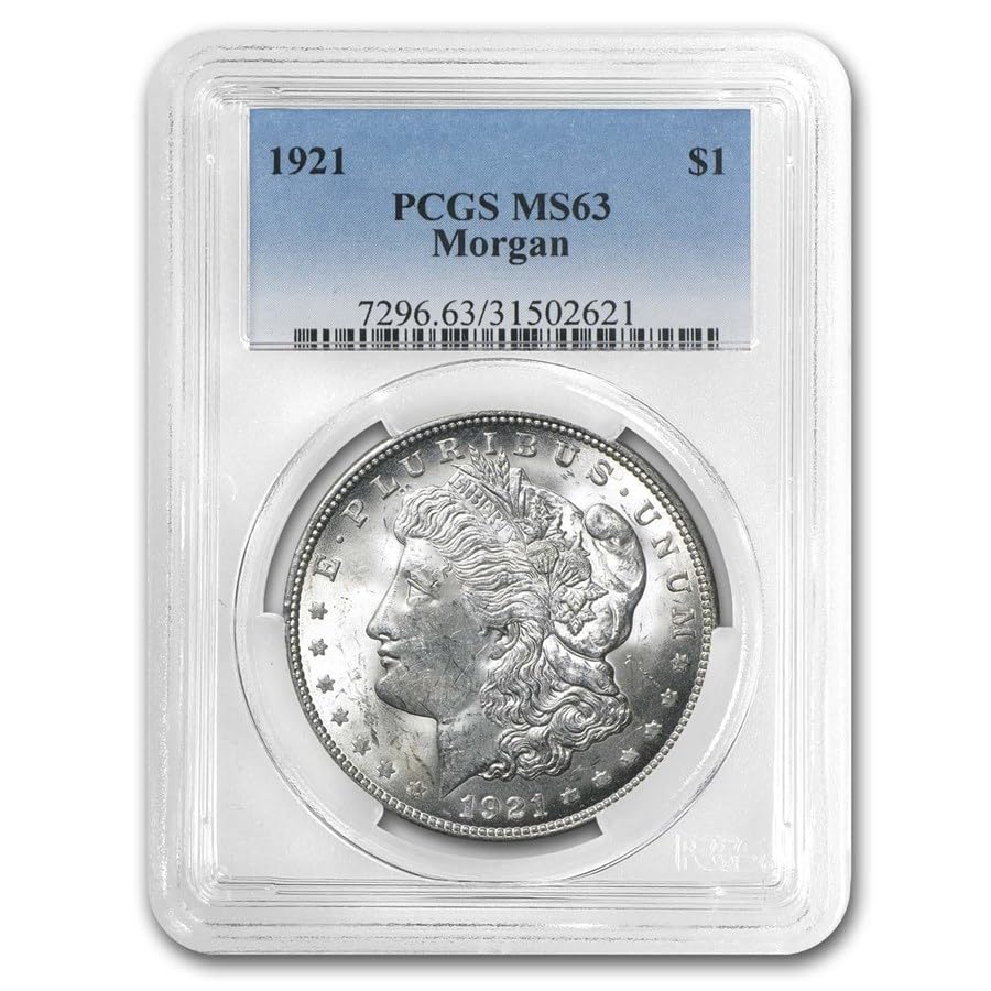 1921 American Silver Eagle ASE $1 MS-63 PCGS