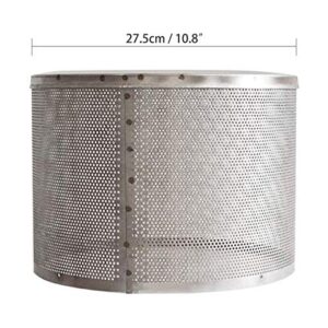 ZLH Heater Burner Burning Net Cover, Patio Heater Stove Stainless Steel Safety Heating Net Fittings, Diameter 27.5cm