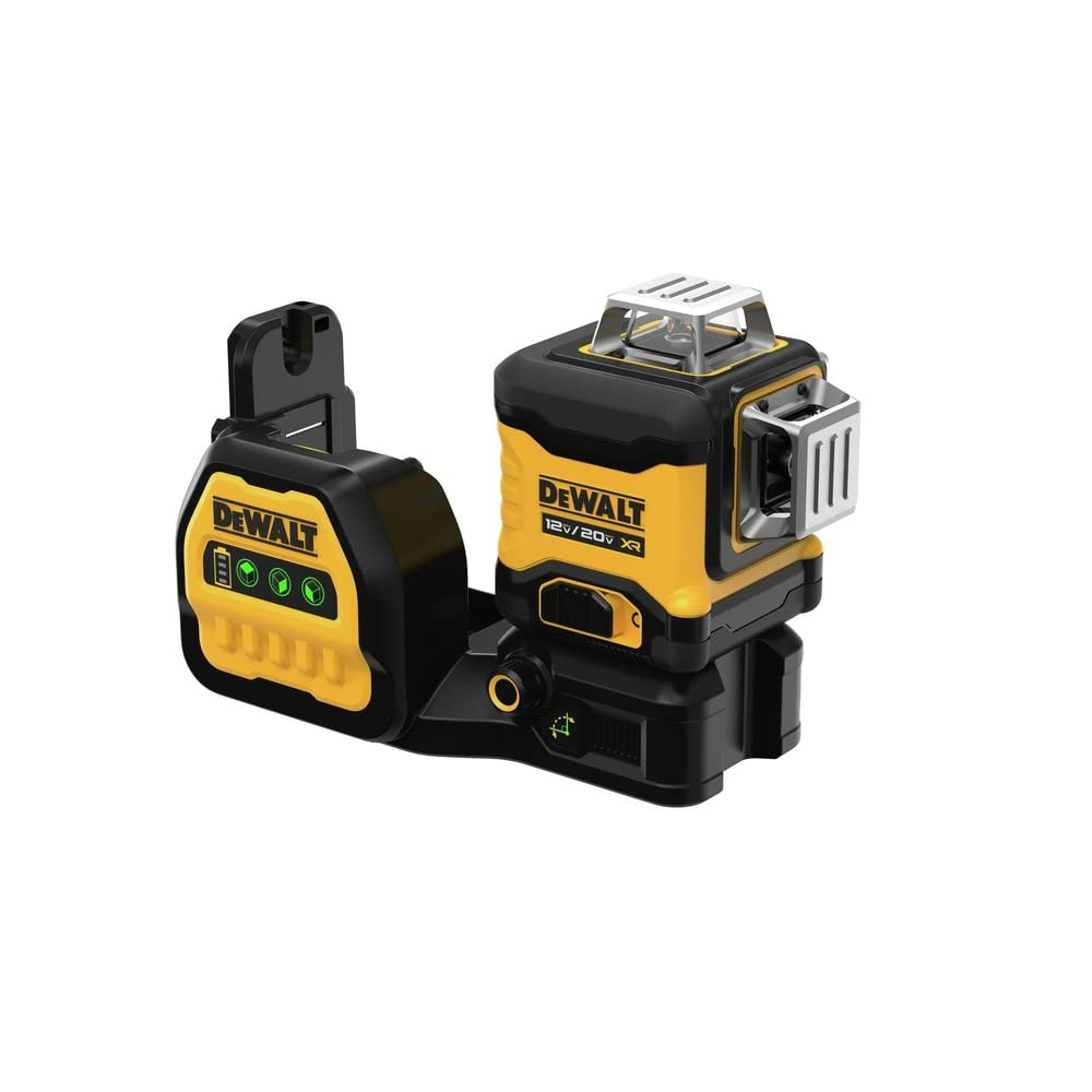 DEWALT 20V/12V MAX Laser Level Kit, 3 x 360, Green (DCLE34030G)