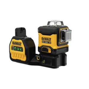 DEWALT 20V/12V MAX Laser Level Kit, 3 x 360, Green (DCLE34030G)