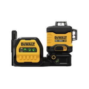 DEWALT 20V/12V MAX Laser Level Kit, 3 x 360, Green (DCLE34030G)