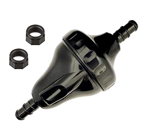 ATIE 3900 Sport, 280 Black Max F5B, TR35P Pool Cleaner Complete Backup Valve Kit G62 with 2 Hose Nut D16 Replacement for Zodiac Polaris 3900 Sport, 280 Black Max F5B, TR35P Pool Cleaners (Black)