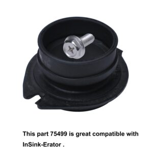 Flex Coupler 75499 Garbage Disposal Replacement Parts For Insink-erator Anti-Vibration Tailpipe Mount Coupling Replaces Previous Part Number 74085