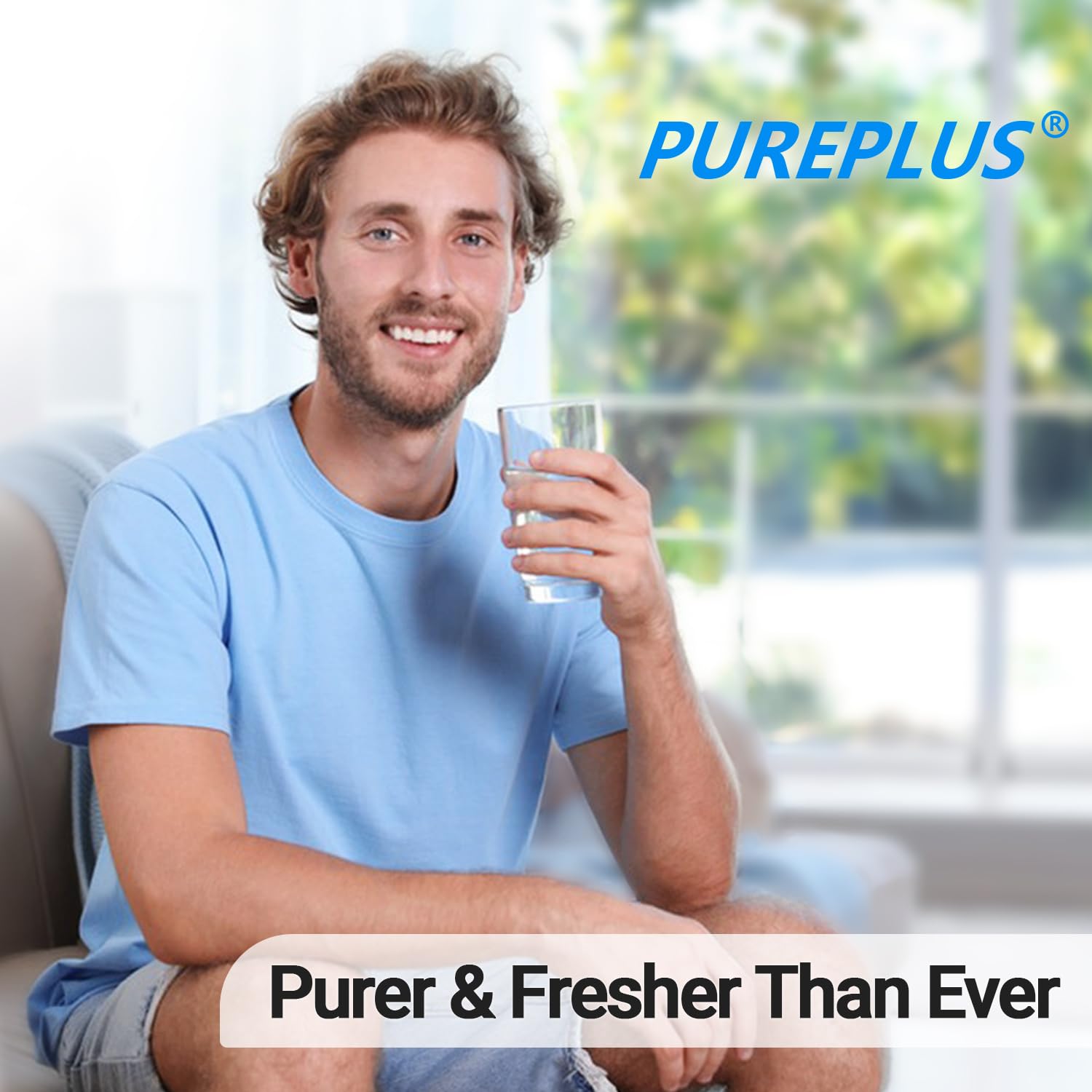 PUREPLUS CRF950Z Pitcher Water Filter Replacement for Pur PPF900Z, PPF951K, PPT700W, CR-1100C, DS-1800Z, CR-6000C, PPT711W, PPT711, PPT710W, PPT111W, PPT111R and All PUR Pitchers and Dispensers,6PACK