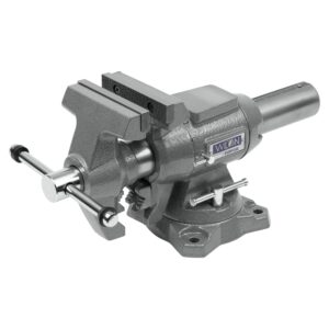 wilton 4-1/2" multi-purpose bench vise, 360° rotating head & base, 4" max opening (450p)