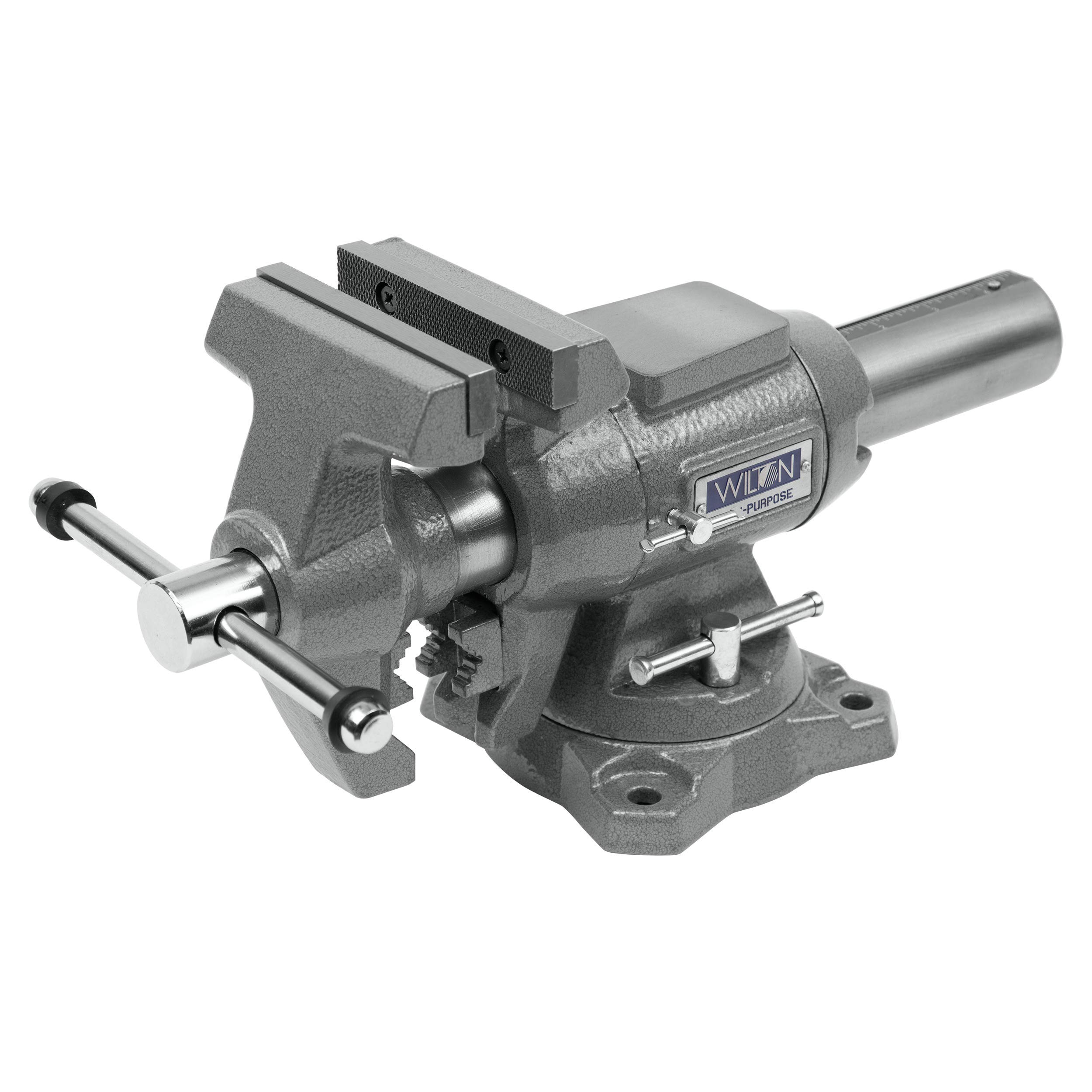 Wilton 4-1/2" Multi-Purpose Bench Vise, 360° Rotating Head & Base, 4" Max Opening (450P)