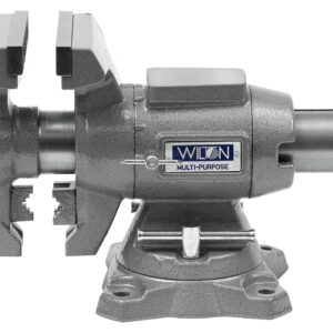 Wilton 4-1/2" Multi-Purpose Bench Vise, 360° Rotating Head & Base, 4" Max Opening (450P)