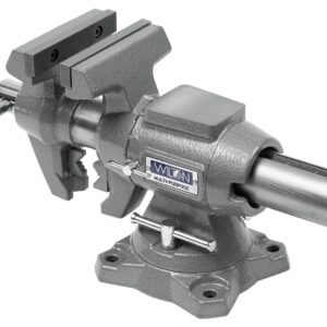 Wilton 4-1/2" Multi-Purpose Bench Vise, 360° Rotating Head & Base, 4" Max Opening (450P)