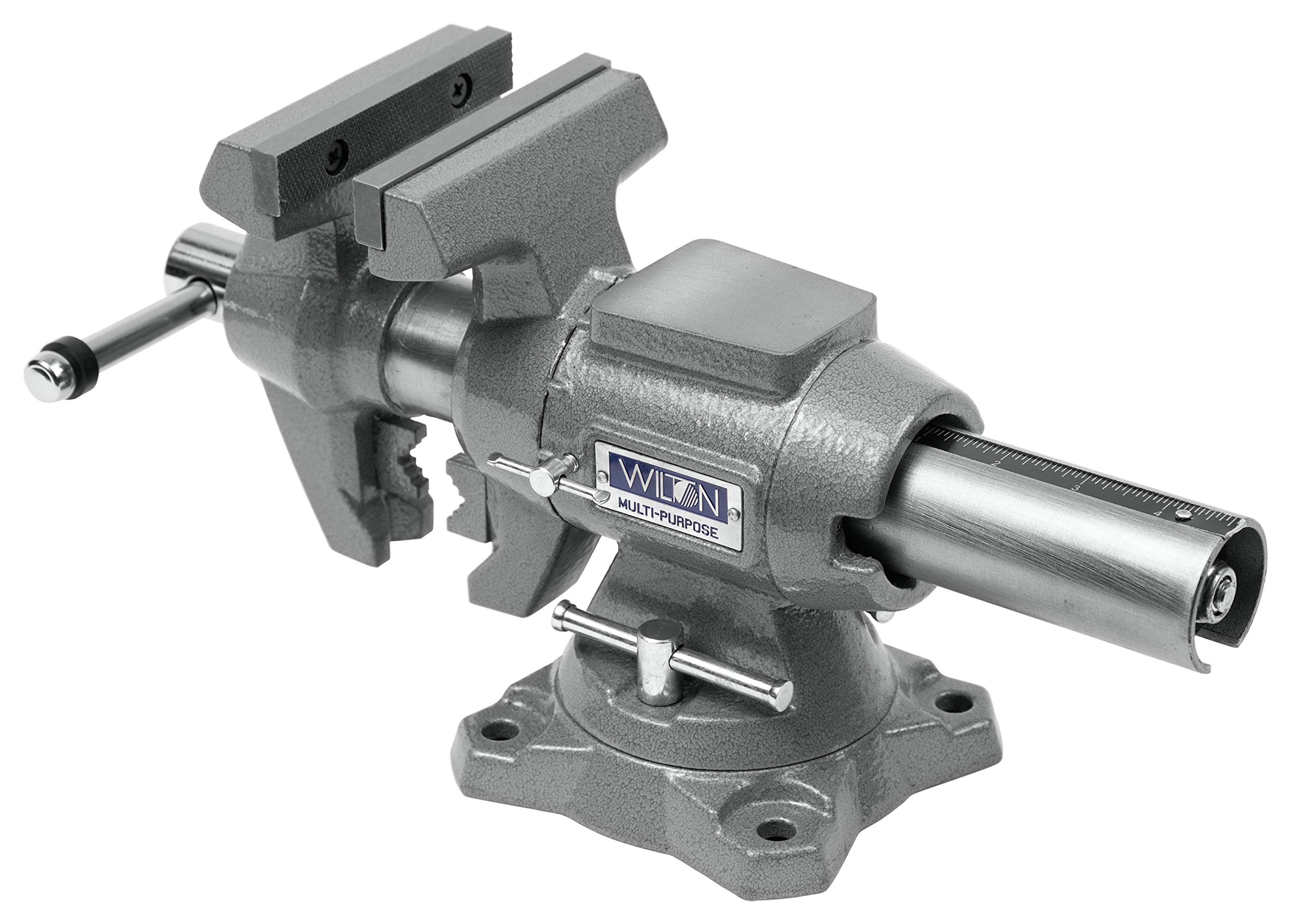 Wilton 4-1/2" Multi-Purpose Bench Vise, 360° Rotating Head & Base, 4" Max Opening (450P)