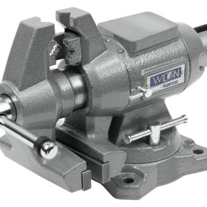 Wilton 4-1/2" Multi-Purpose Bench Vise, 360° Rotating Head & Base, 4" Max Opening (450P)