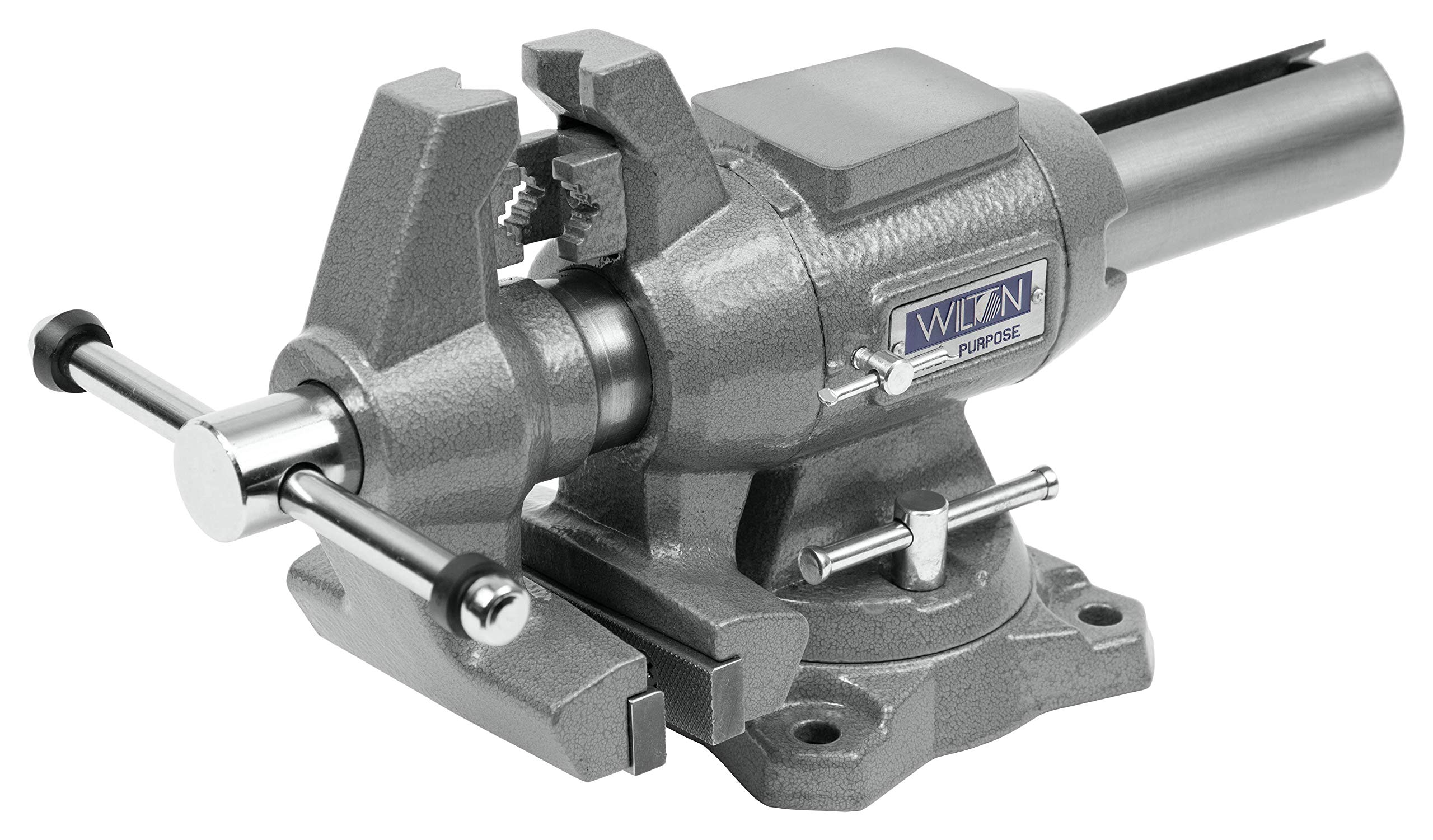 Wilton 4-1/2" Multi-Purpose Bench Vise, 360° Rotating Head & Base, 4" Max Opening (450P)