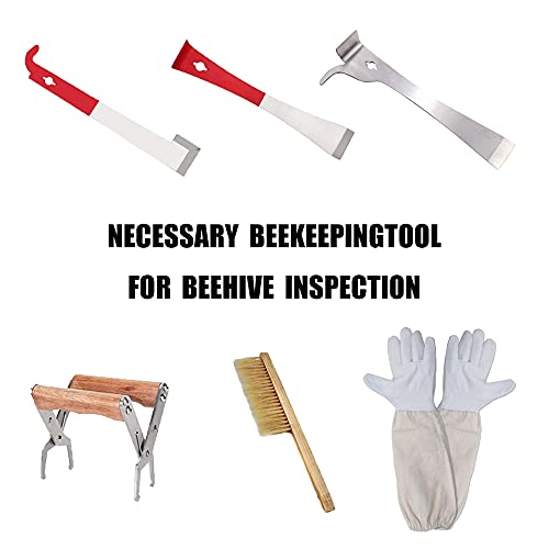 BeeCastle Beekeeping Supplies 22PCS Beekeeping Tools Kit, Bee Keeping Supplies-All Tools Kit Bee Keeping Starter Kit for Beginners and Professional Beekeepers