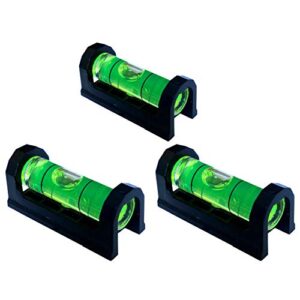 taskar 3 pack mini magnetic spirit level 37mm (1 1/2") for tv mounts etc