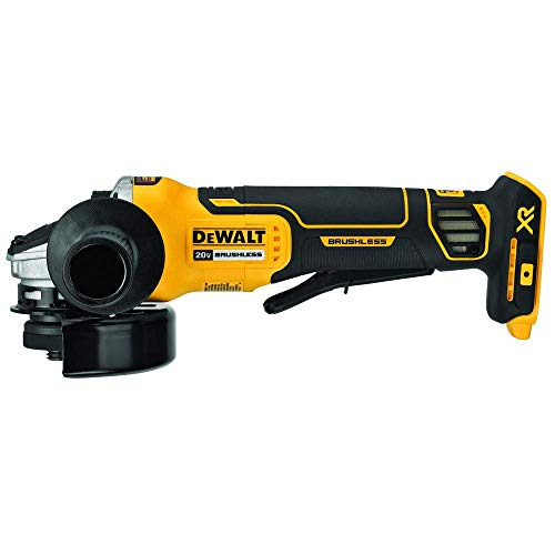 DEWALT 20V MAX Angle Grinder Tool (DCG413B) and Battery Charging Kit (DCB205-2CK)