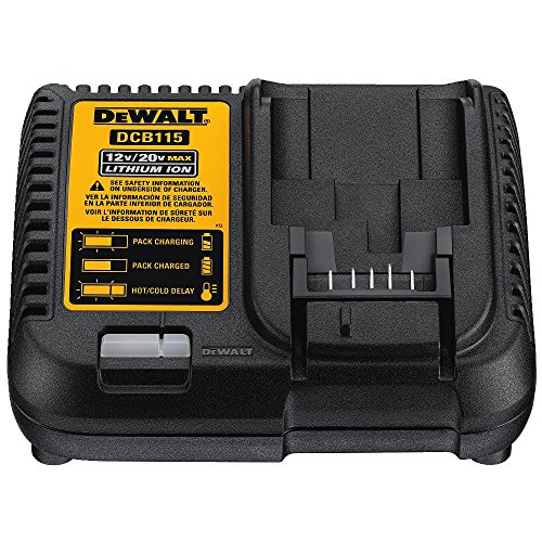 DEWALT 20V MAX Angle Grinder Tool (DCG413B) and Battery Charging Kit (DCB205-2CK)