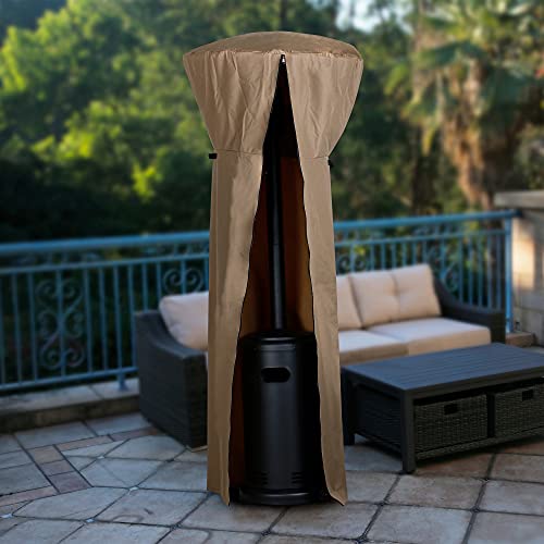 Patio Heater Waterproof Cover with Zipper BIG HORN OUTDOORS Standup Patio Heater Cover 36 Inches Heavy Duty Waterproof Heater Cover Storage Bag For Outdoor Heater Black Friday deals Cyber Monday deals