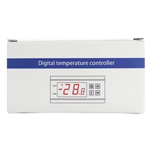 KETOTEK KT8230 Digital Temperature Controller Thermostat Regulator 120VAC 30A Fahrenheit -22~572℉ Heating Cooling for Incubator Brooder Refrigerator Fermenter Greenhouse Reptile