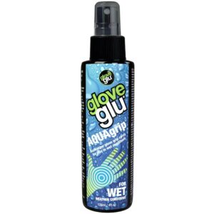 gloveglu 120ml aquagrip goalkeeper glove spray - perfect for goalkeeping gloves in wet conditions