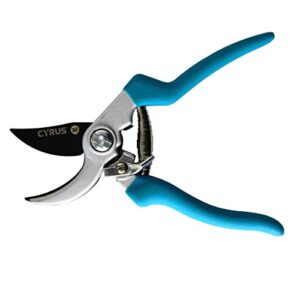 garden shears pruner secateurs & pruning scissors flower gardening sharp carbon steel & aluminum alloy hand tools florist bonsai cutters plant floral snips - cyrus