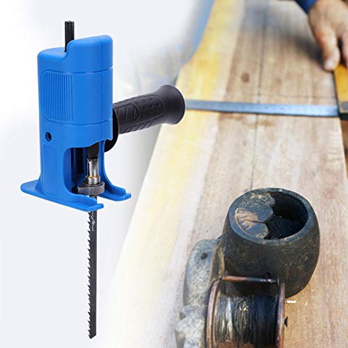 Protable Reciprocating Saw Adapter Electric Drill Modified Tool Attachmentfor Wood and Metal Cutting