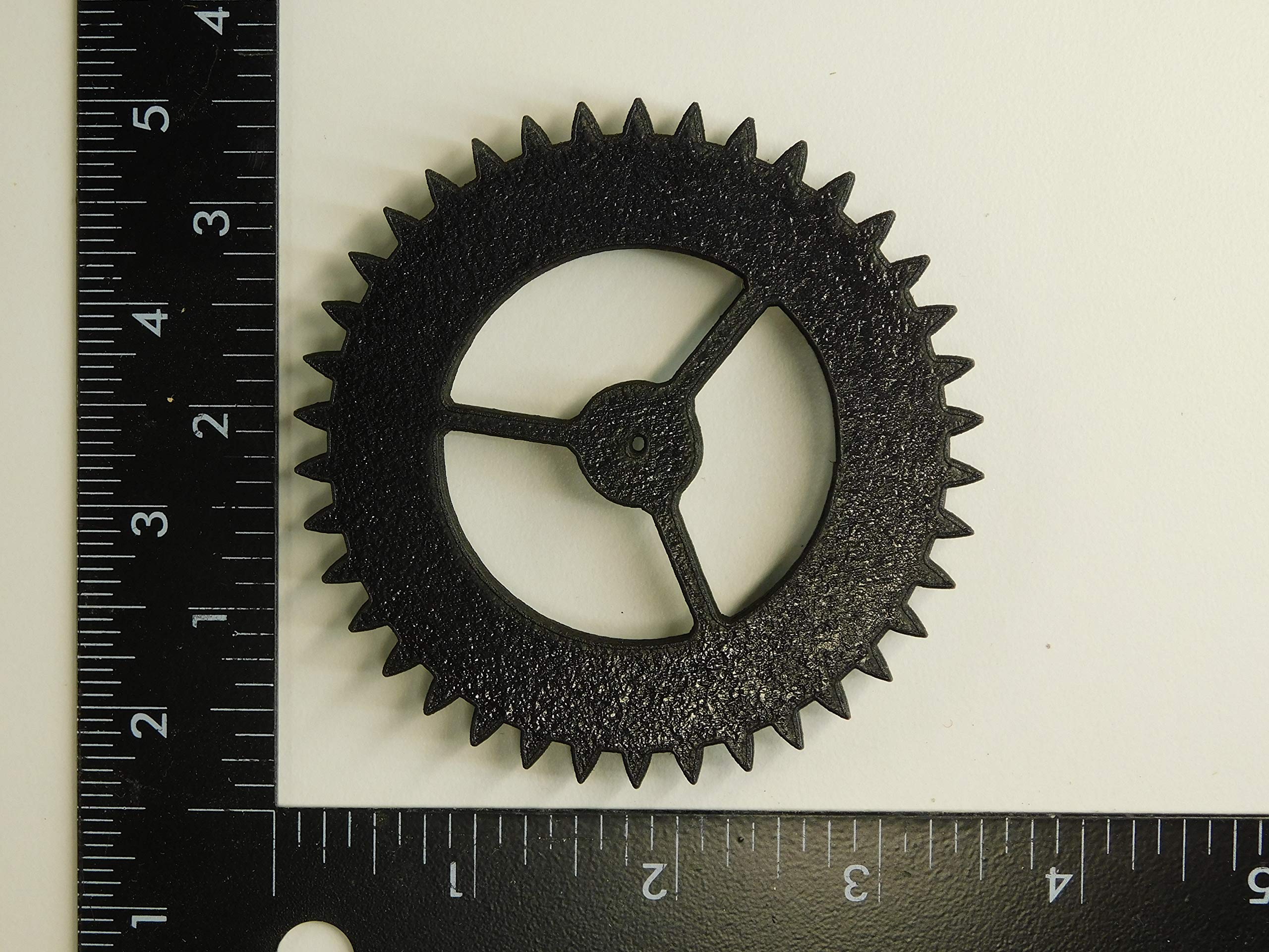 Steampunk Gears Wall Decor - Eight Gears, Two Push Rods - 10 Pieces - Free Shipping - Wood Gears