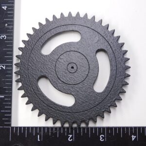 Steampunk Gears Wall Decor - Eight Gears, Two Push Rods - 10 Pieces - Free Shipping - Wood Gears