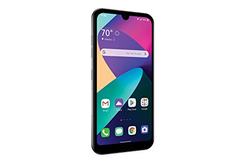 LG Phoenix 5, 5.7-inch HD+ Display, (16GB, 2GB RAM), 13 MP+Wide 5 MP Dual Cameras, 3000mAh Battery, Android Q, 4G LTE, GSM Unlocked Smartphone (AT&T, T-Mobile, Metro, Cricket) - Silver (Renewed)