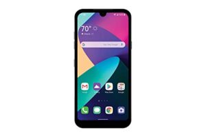 lg phoenix 5, 5.7-inch hd+ display, (16gb, 2gb ram), 13 mp+wide 5 mp dual cameras, 3000mah battery, android q, 4g lte, gsm unlocked smartphone (at&t, t-mobile, metro, cricket) - silver (renewed)