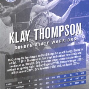 2017-18 Panini Prestige #143 Klay Thompson NM-MT Golden State Warriors Basketball