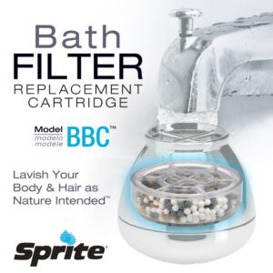 Sprite Showers BB-WH Ball Bath Filter, White