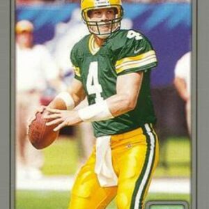 2001 Topps Football #44 Brett Favre Green Bay Packers Official NFL Trading Card from Pack