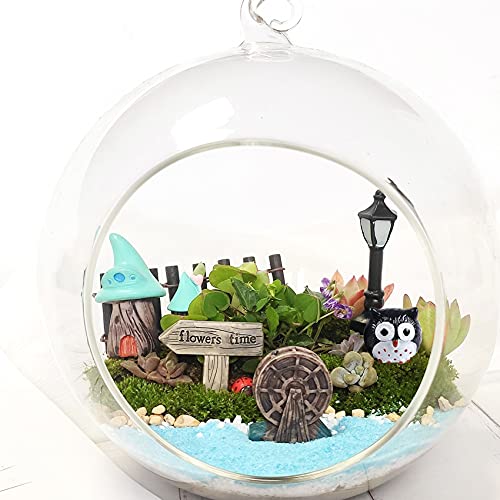 BEZALEL Mini Fairy Garden Accessories Outdoor - Miniature Fairy Garden Supplies Miniature Garden Accessories with Fairy Garden Animals, Houses, Decor for Garden Patio Micro Landscape Yard Bonsai