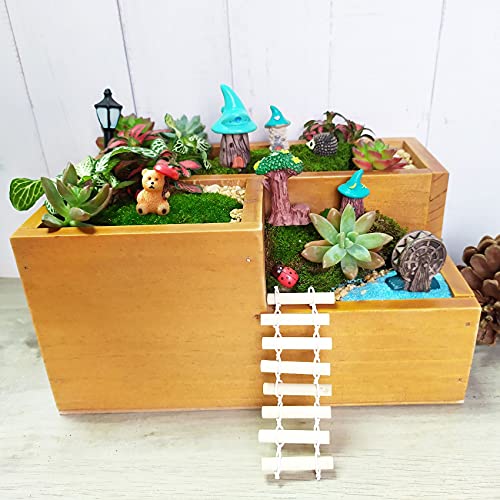 BEZALEL Mini Fairy Garden Accessories Outdoor - Miniature Fairy Garden Supplies Miniature Garden Accessories with Fairy Garden Animals, Houses, Decor for Garden Patio Micro Landscape Yard Bonsai