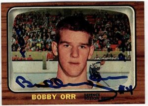 1966 o pee chee #35 bobby orr rookie reprint facsimile auto - hockey card