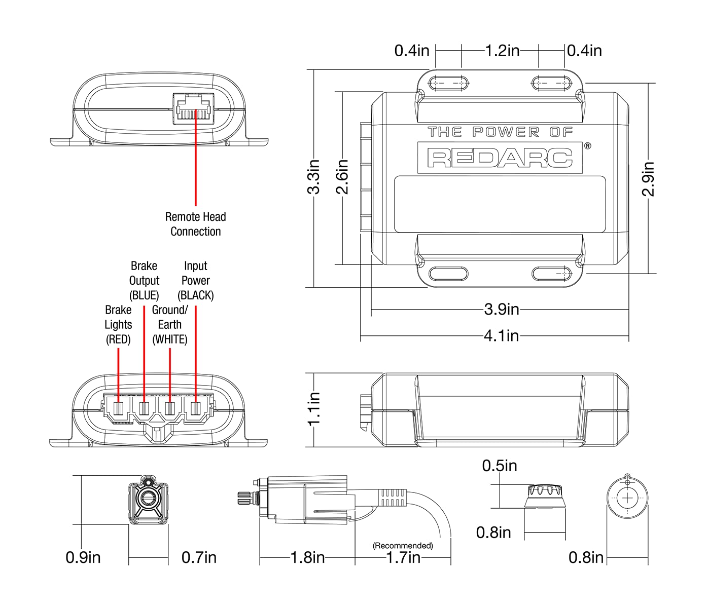 Tow-Pro Liberty Electric Brake Controller