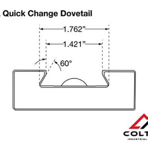 Colton Industrial Tools BXA #4 Quick Change Boring Bar Tool Holder ZiN Coated