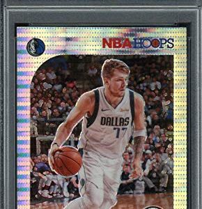 Luka Doncic 2019 Panini Hoops Premium Stock Pulsar Basketball Card #39 Graded PSA 10 GEM MINT