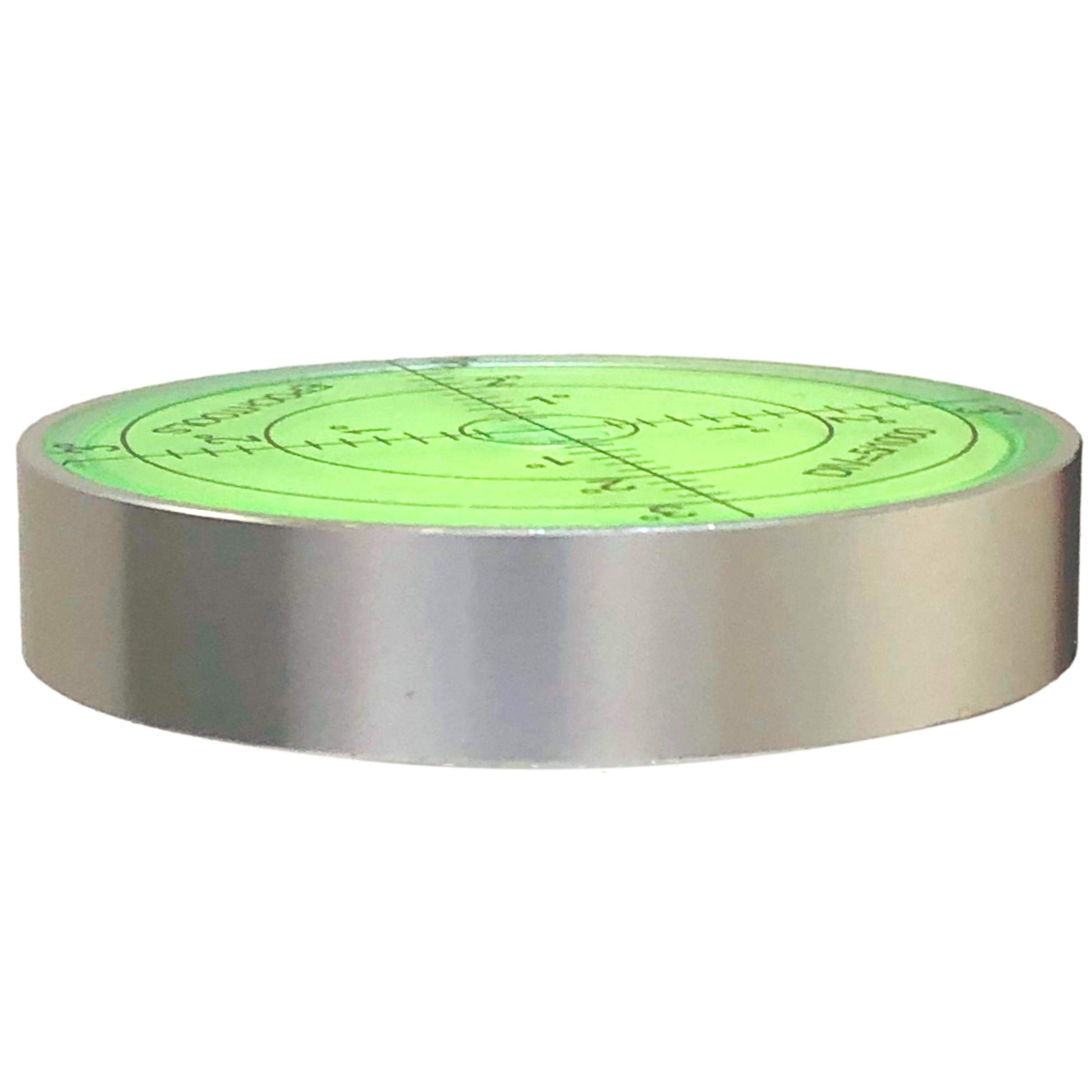 Aluminium Bullseye Round Precision Spirit Level 60mm Caravan