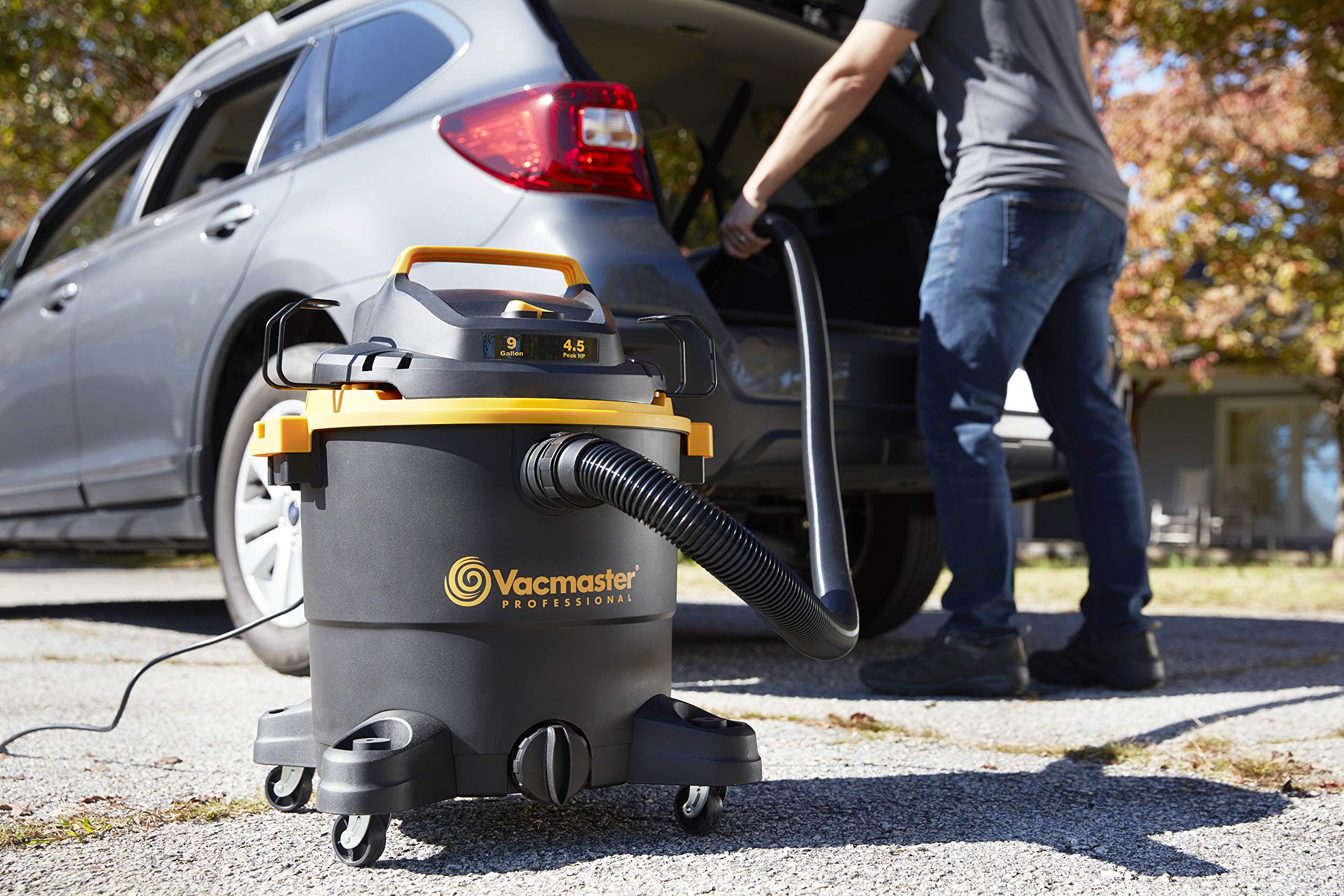 Vacmaster Professional 9-Gallon 4.5 Peak HP† Wet/Dry Vacuum