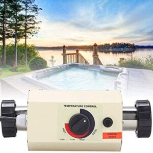 WMM 3KW 220V 240V Electric Water Heater Thermostat SPA Bath Heater Pump,Premium Quality Water Heater Thermostat Swimming Pool Thermostat Portable Pool Heater