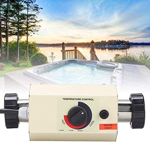 WMM 3KW 220V 240V Electric Water Heater Thermostat SPA Bath Heater Pump,Premium Quality Water Heater Thermostat Swimming Pool Thermostat Portable Pool Heater