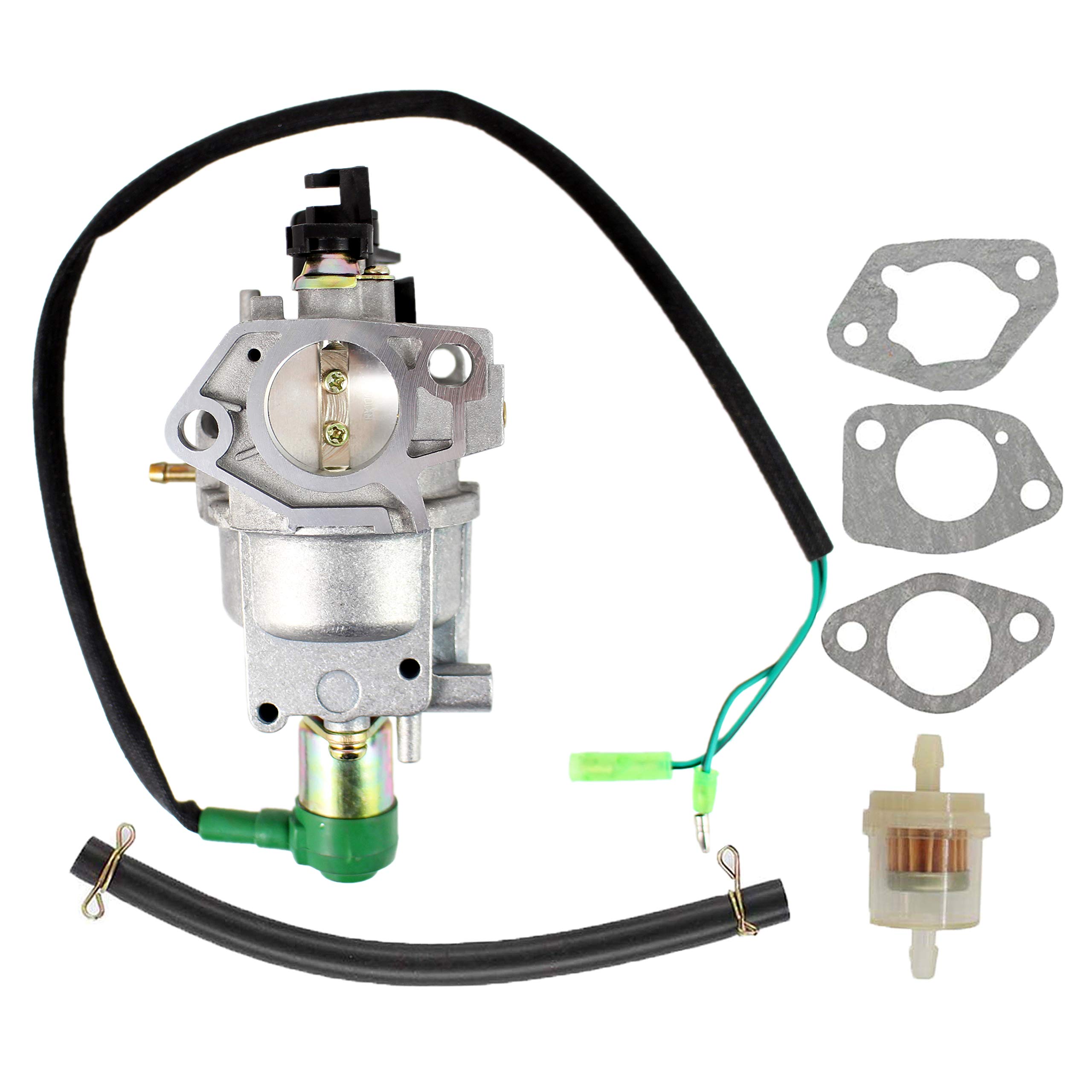 Pro Chaser Carburetor for Multiquip GA-6HZR GA-6HEB GA6HB GA-3.6HA GDP-5000H GDP-5HA 3600 5000 6000 Watt 337cc 389cc 420cc 11hp 12hp Auto Chock Generator