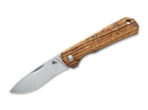 boker black fox ciol zebrawood folding pocket knife 01fx893