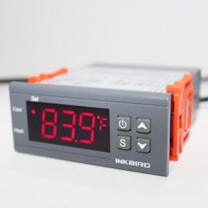 Inkbird ITC-1000F 2 Stage Temperature Controller Cooling and Heating Modes Celsius and Fahrenheit with Junction Box