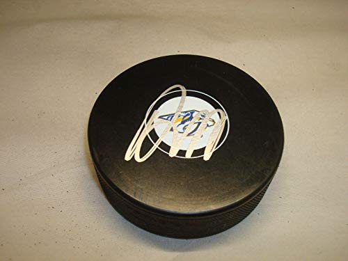 Roman Josi Signed Nashville Predators Hockey Puck Autographed 1A - Autographed NHL Pucks